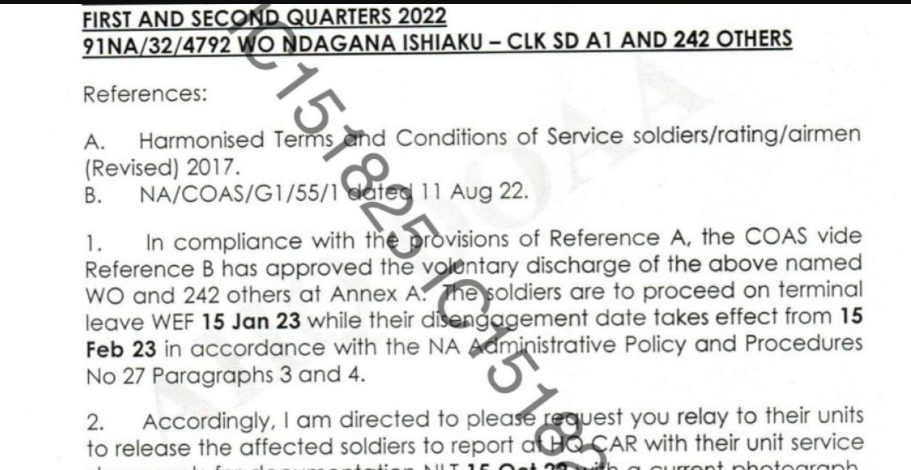 243 Nigerian soldiers resign over corruption and low morale – MEZIESBLOG