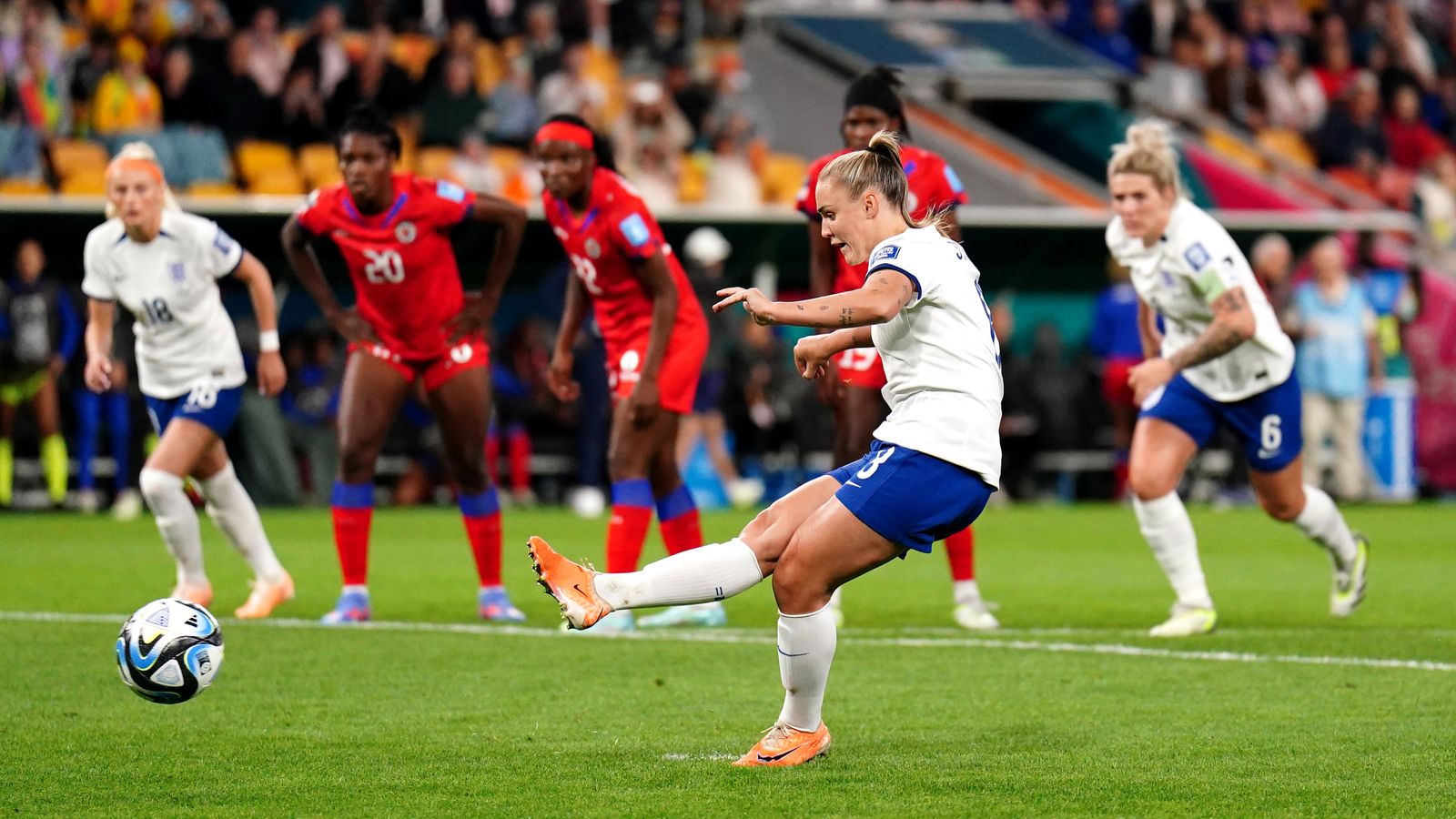 Penalty Drama: England secure 1-0 win over Haiti in their first 2023 Women’s World Cup match ...