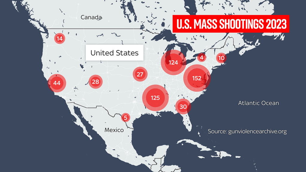 MASS SHOOTINGS: Is this America’s deadliest massacre in 2023? – MEZIESBLOG