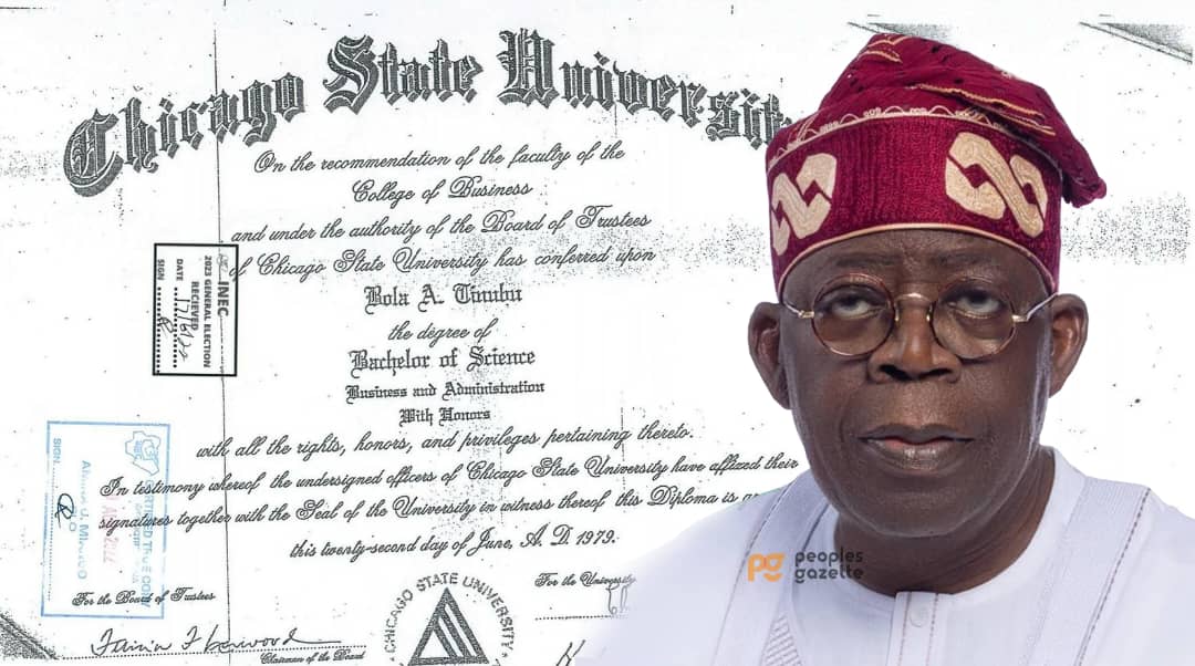 How Tinubu’s Chicago Files Uncover History of Falsehood, Forgery ...